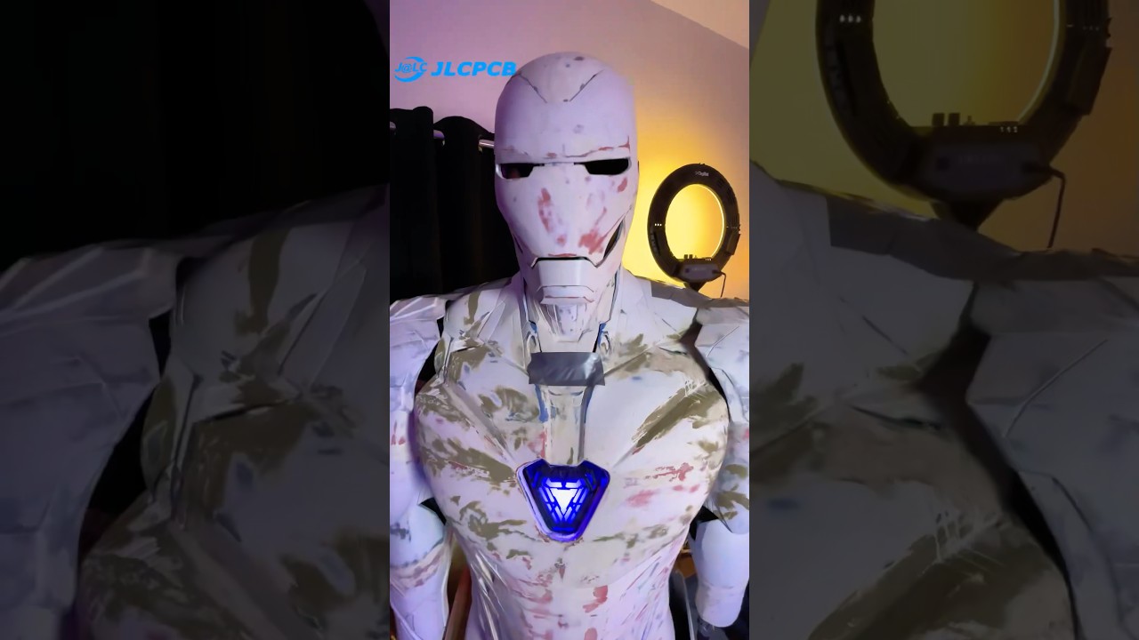 Making iron man suit! [Part-6] #shorts