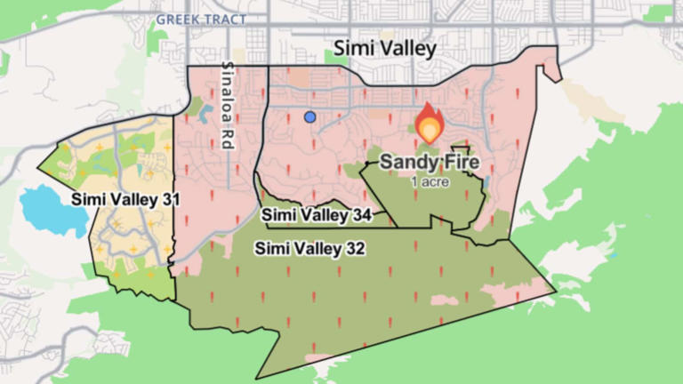 Simi Valley 'Sandy Fire' update: Evacuations extended as blaze grows ...