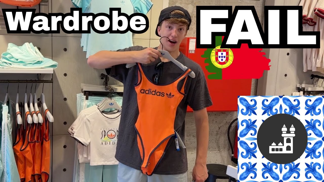 David’s wardrobe disaster in Portugal had everyone laughing