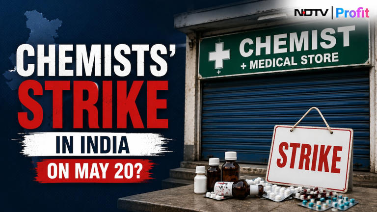 Medicine crisis on May 20? Why 12 lakh chemists across India are going ...