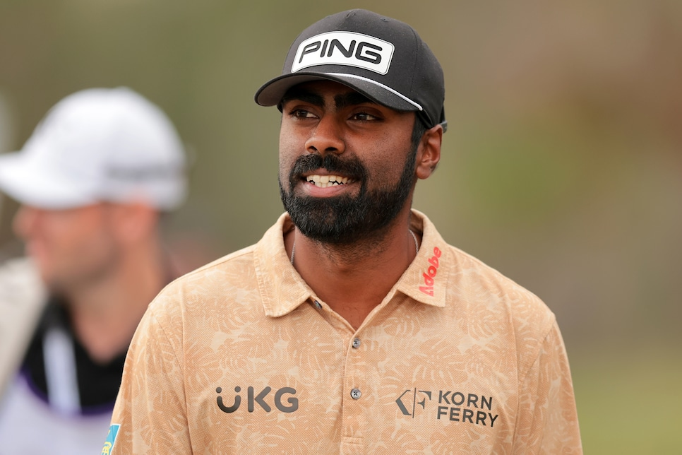 Sahith Theegala’s unbelievable lost ball penalty rocks the PGA Championship