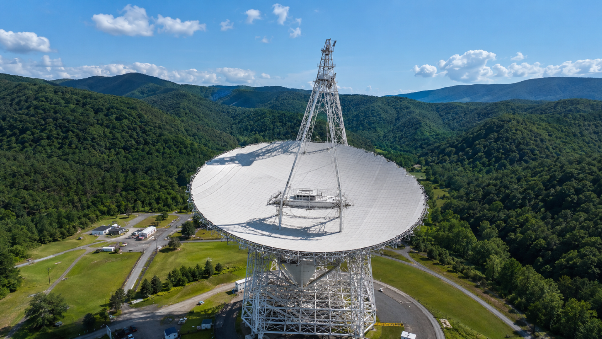 Green Bank Observatory, America's most powerful radio telescope and the ...