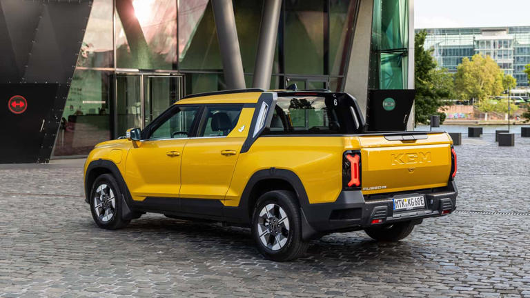 KGM Torres EVT, el pick-up eléctrico gana un premio de diseño
