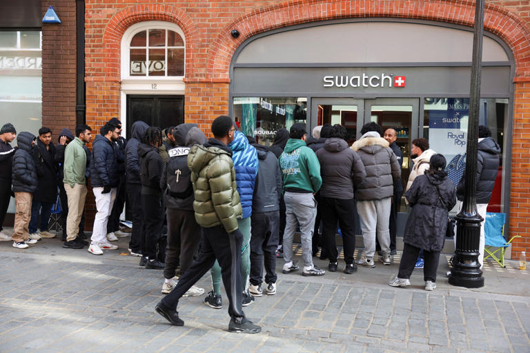 The real reason shoppers are queuing for Swatch’s new release