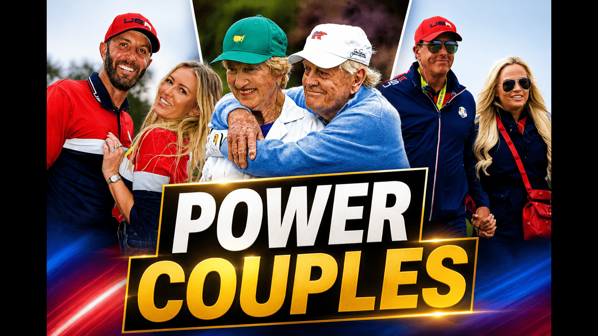 Golf couples fans love the most ft. Dustin Johnson and Paulina Gretzky