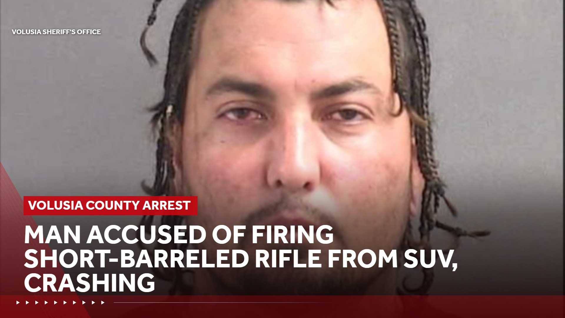 Man fires short-barreled AR-15-style rifle out window before crashing ...