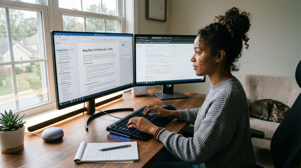 10 online jobs anyone can start from home in 2026