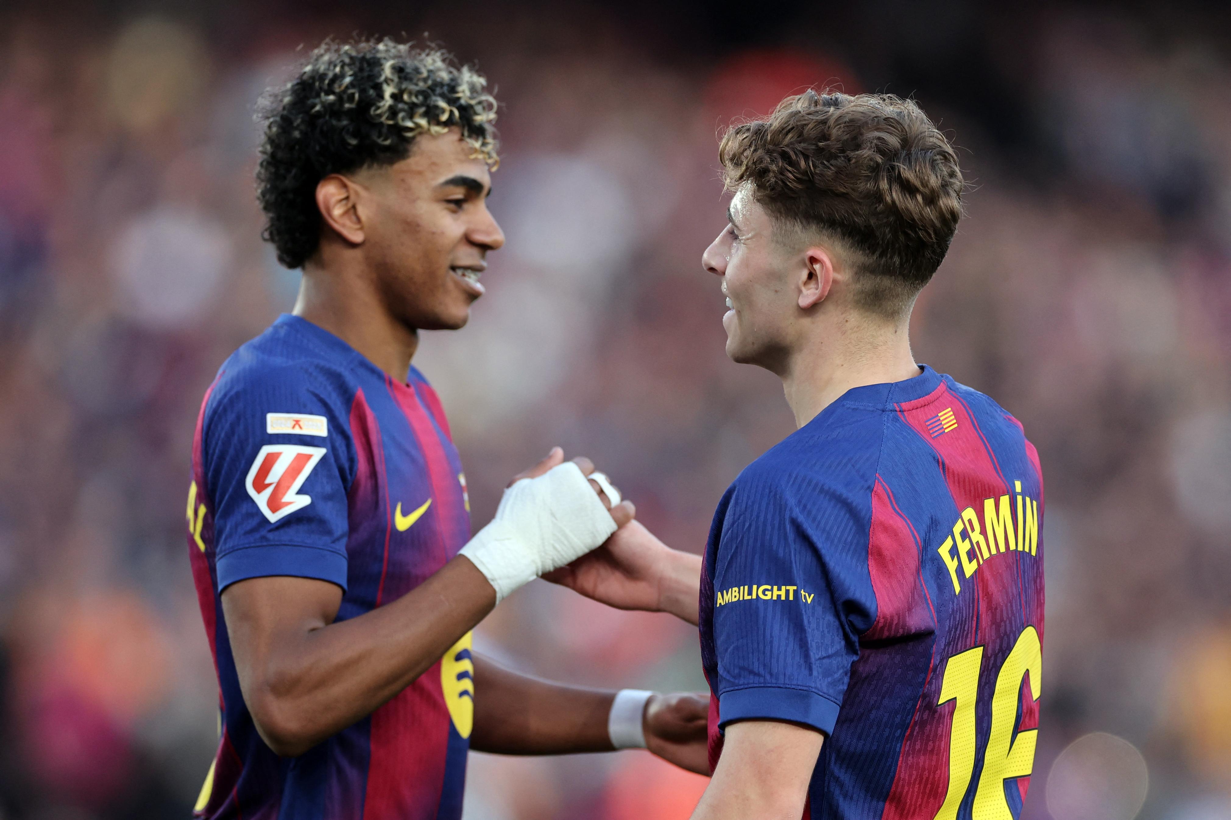 Lamine Yamal sends touching message to Fermin Lopez after Barcelona ...