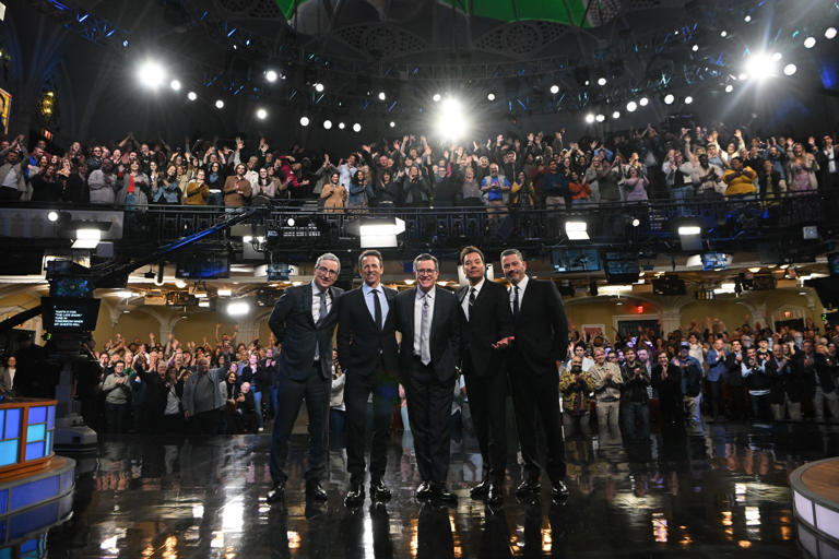 How John Oliver supported Stephen Colbert on new 'Last Week Tonight'