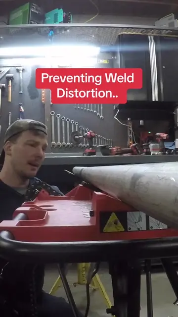How I keep pipe welds straight and avoid distortion
