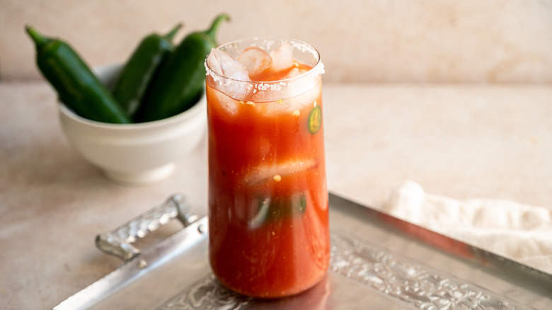 Spicy bloody mary recipe