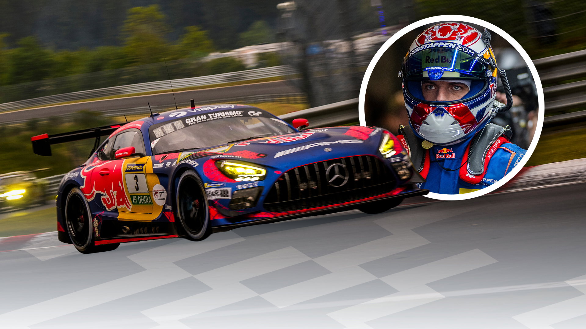 Dominante Verstappen zet Nürburgring in vuur en vlam