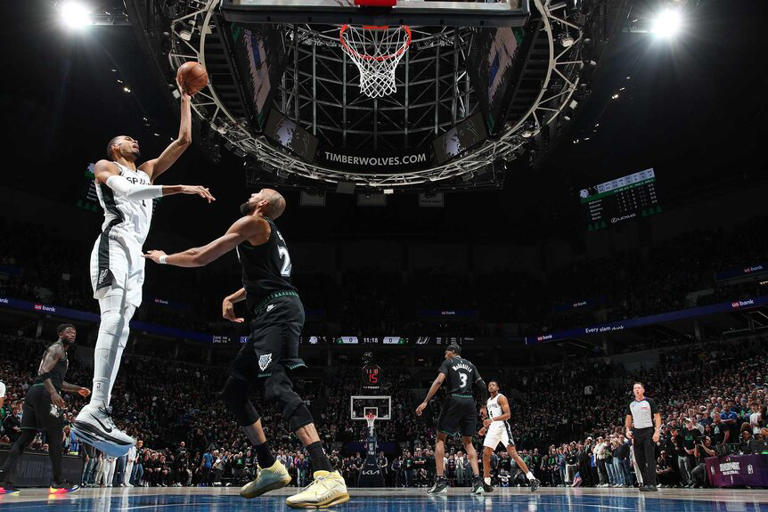 LeBron James on dominance of Spurs' Victor Wembanyama: "It's not just ...