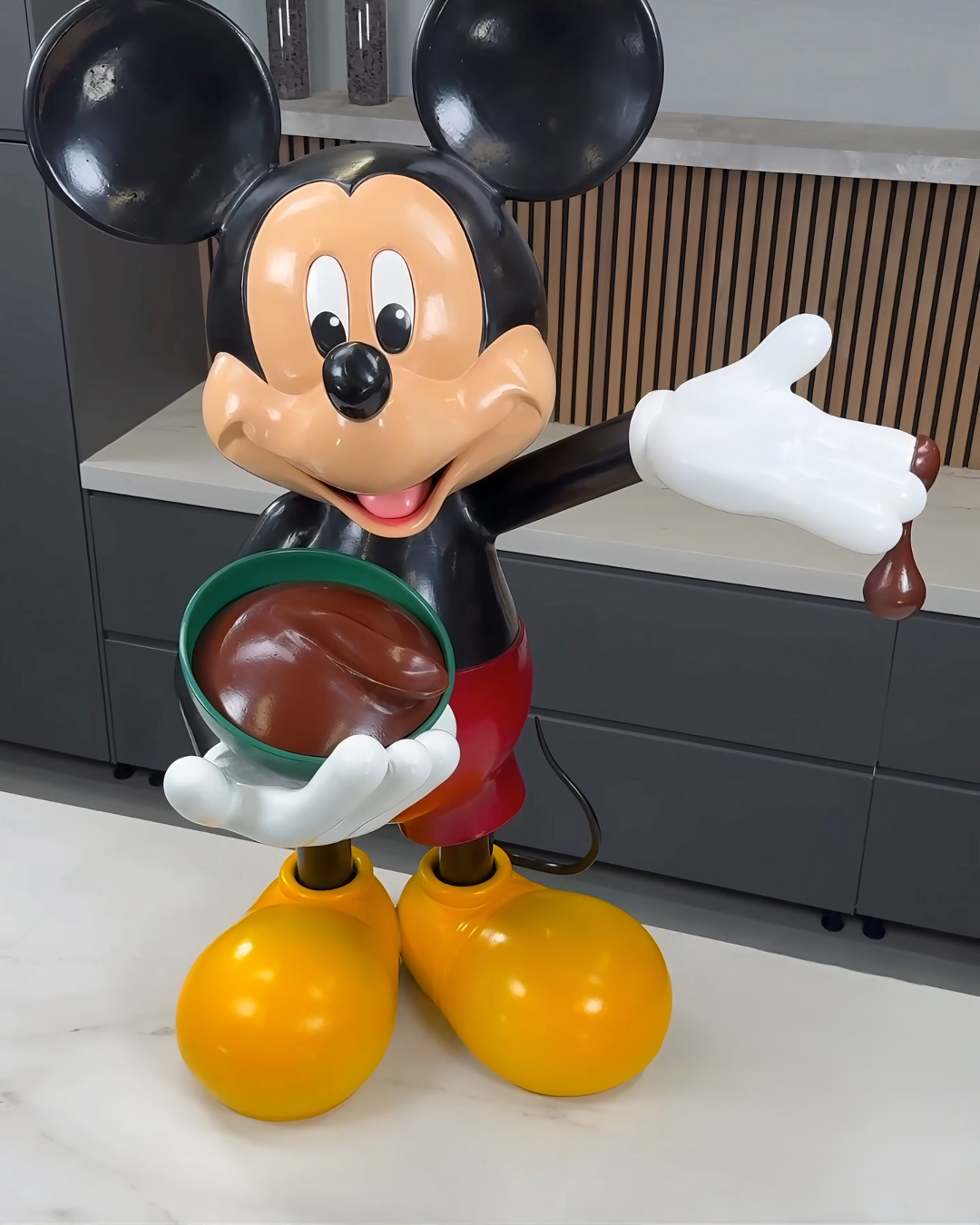 Chocolate Mickey Mouse!
