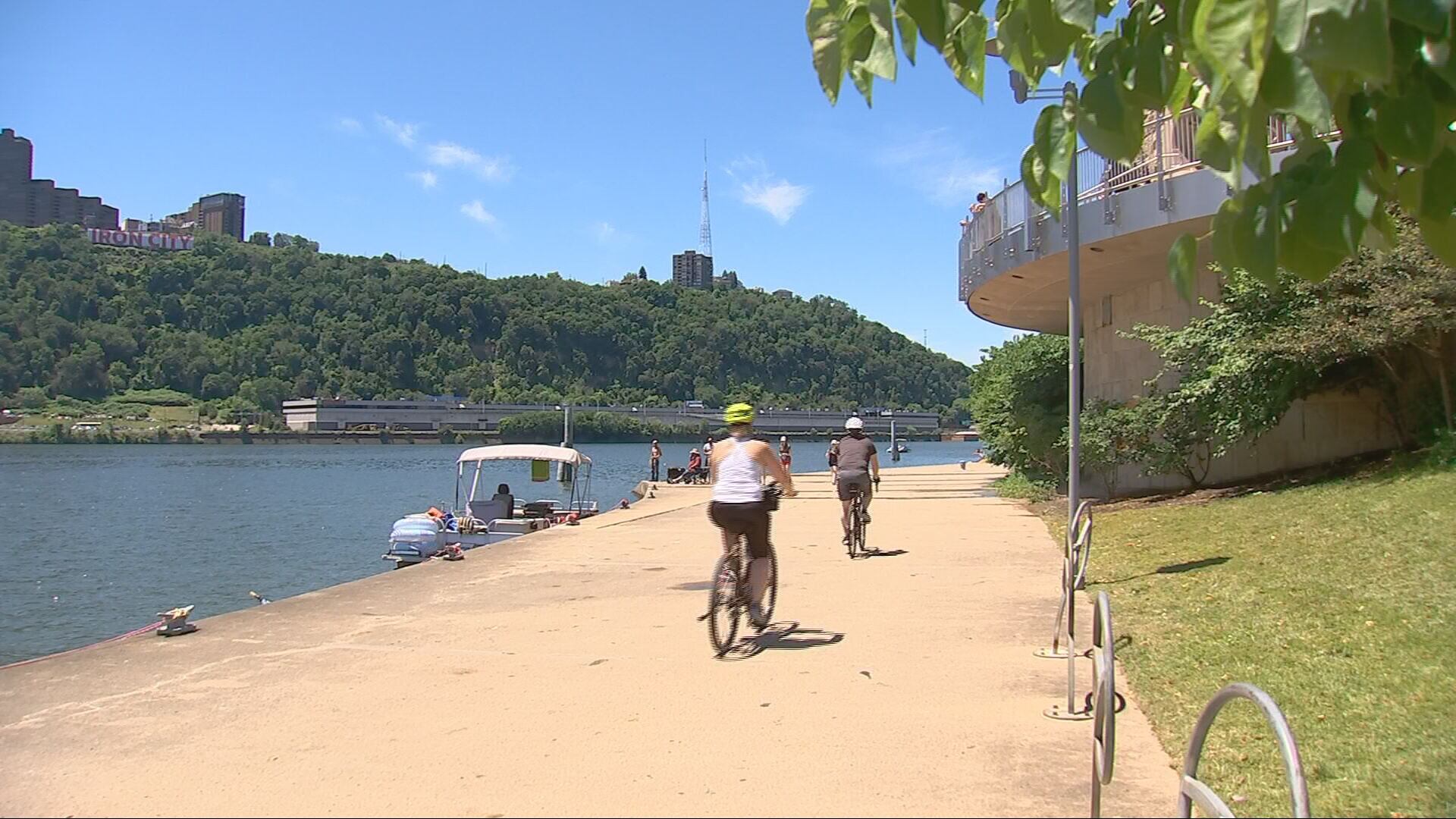 Near record high heat continues through Tuesday
