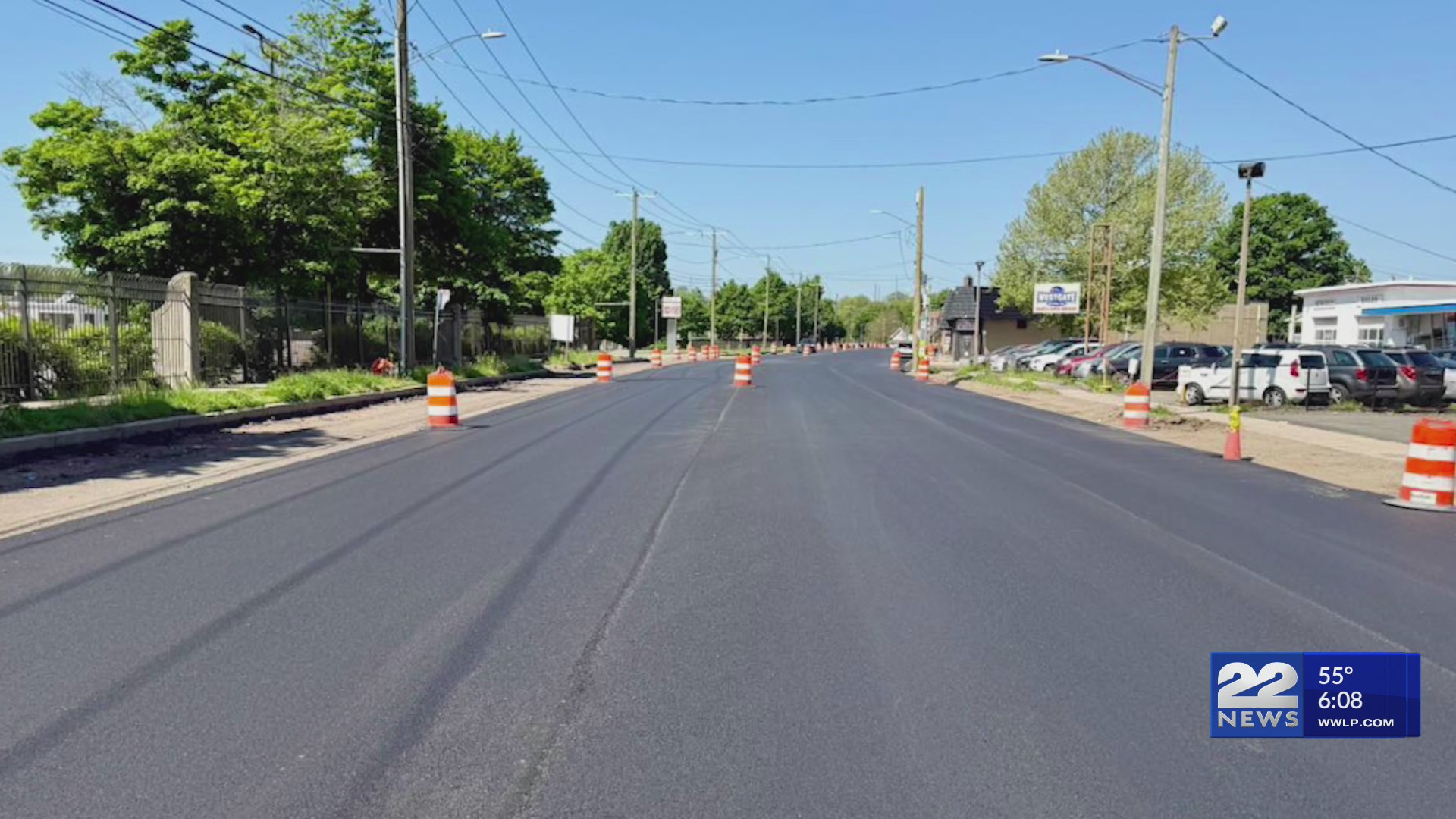 Memorial Avenue reconstruction in West Springfield progresses