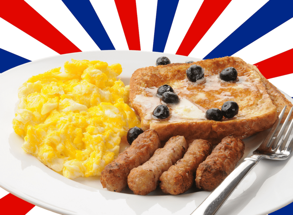 7 best country breakfast platters at chain restaurants