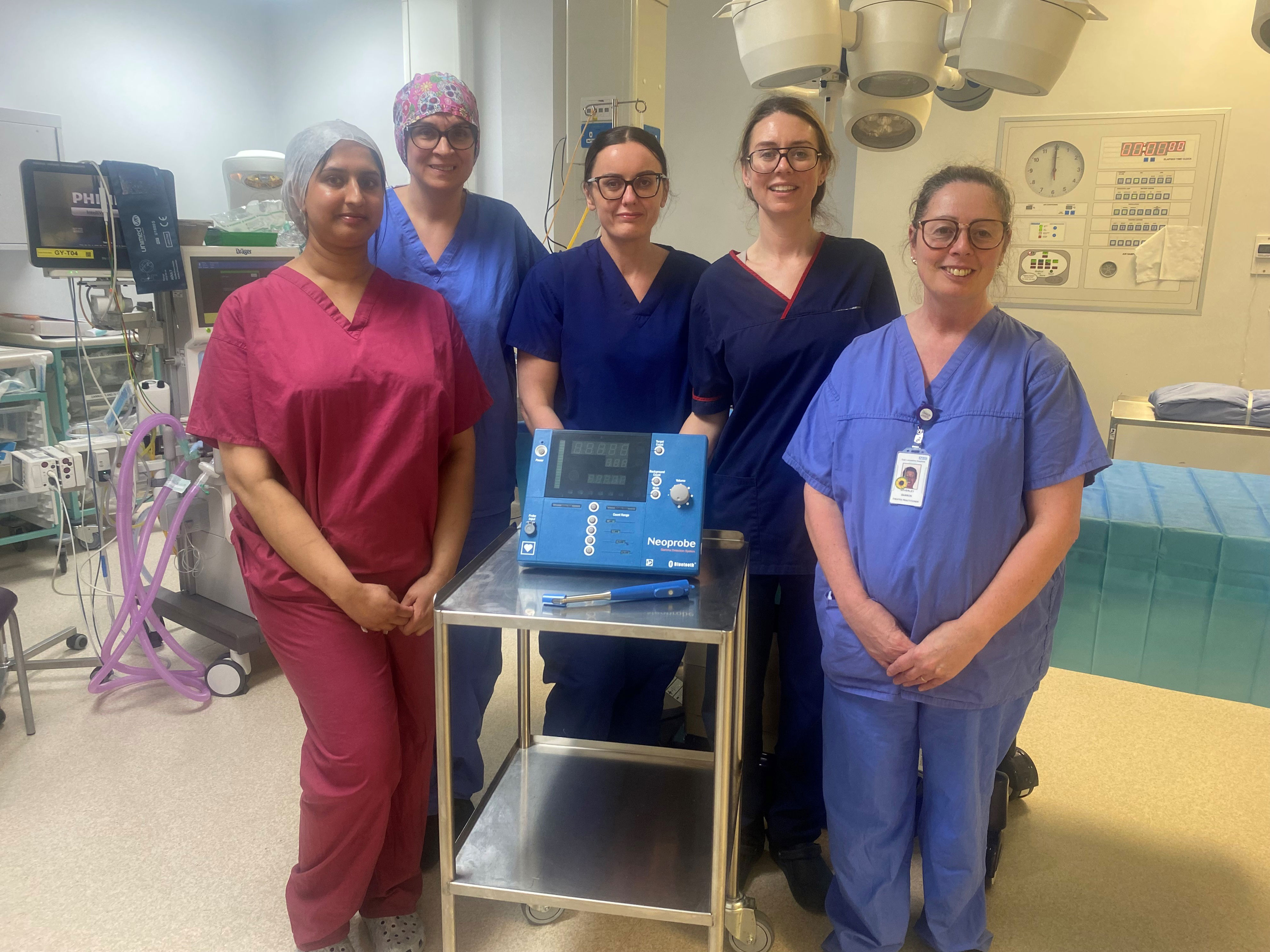 Breast cancer patients seen quicker thanks to donated surgical equipment