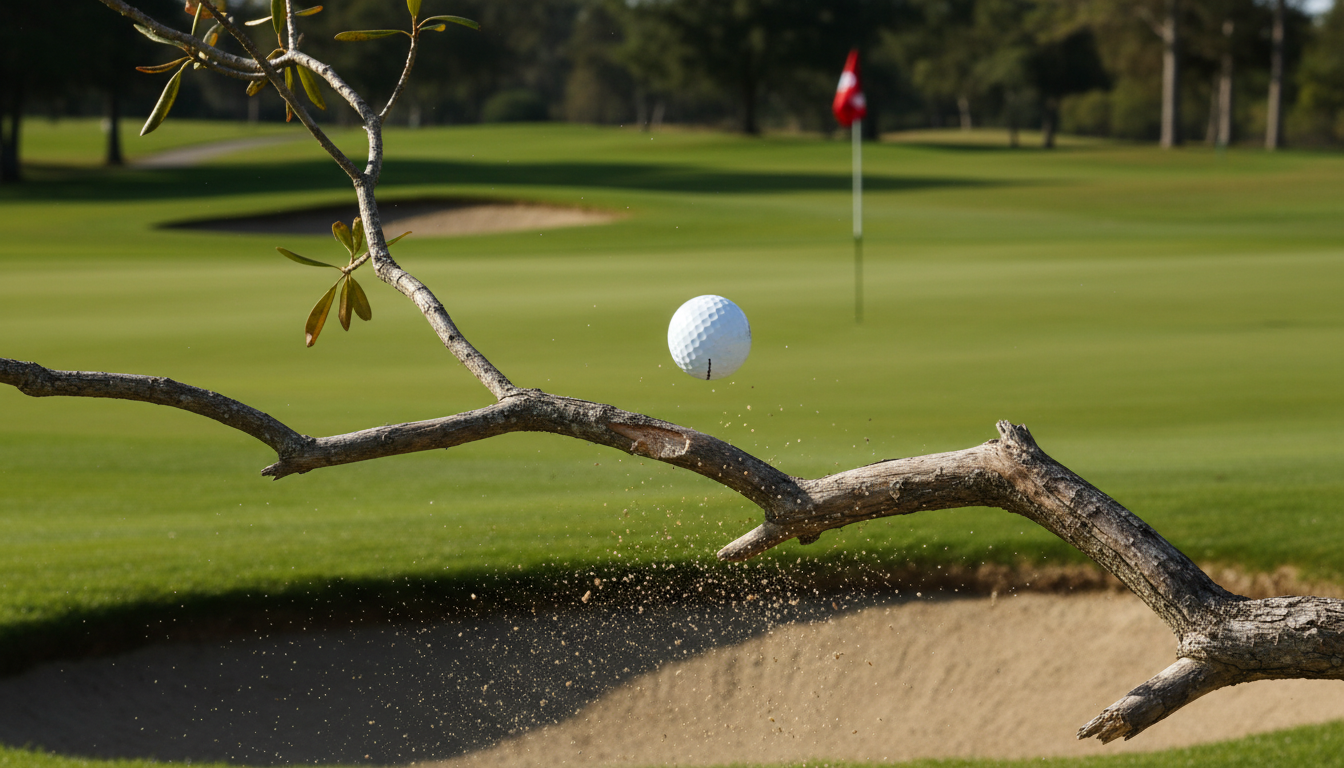 Sahith Theegala’s unbelievable lost ball penalty rocks the PGA Championship
