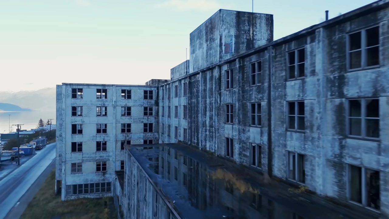 300 people live inside this Cold War megabuilding - then we saw the tunnels