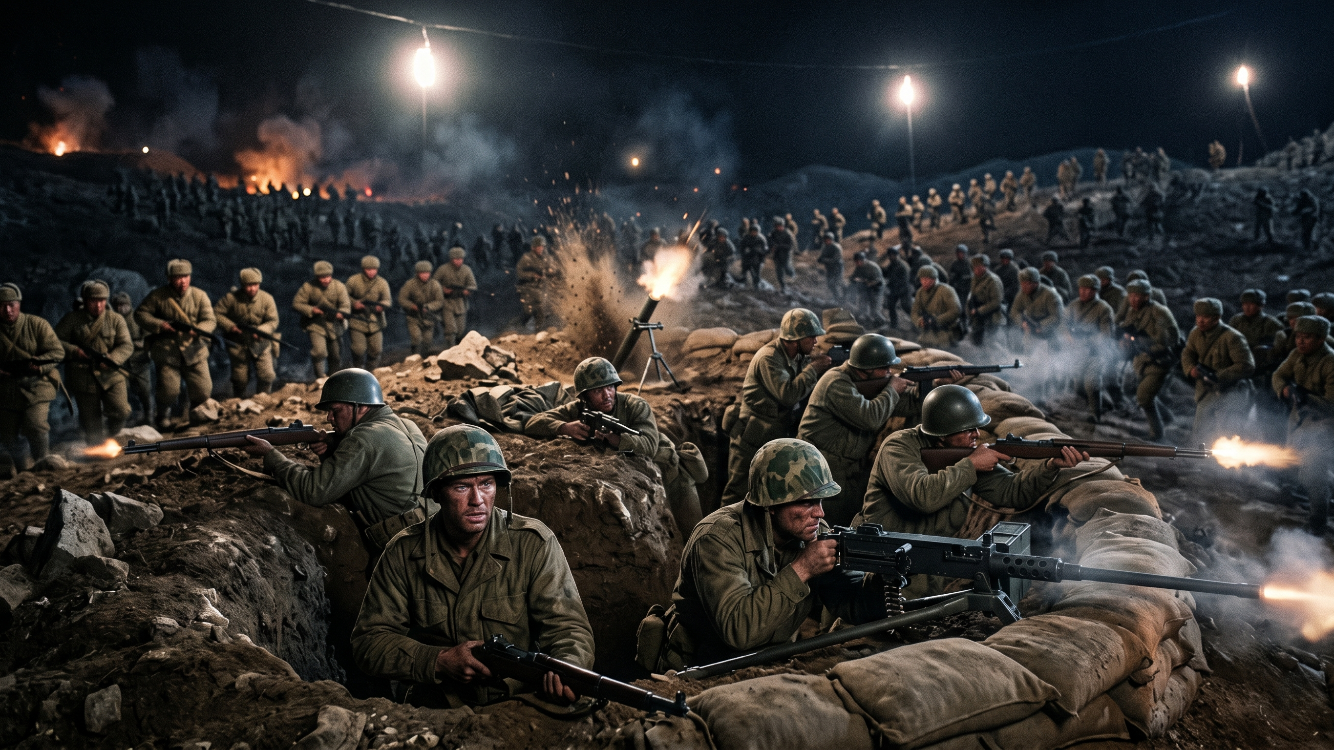 30,000 Chinese soldiers surrounded them - the battle somehow lasted all ...