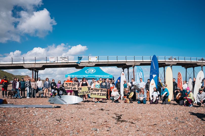 Demonstrators gather in Saltburn as part of national protest to demand ...
