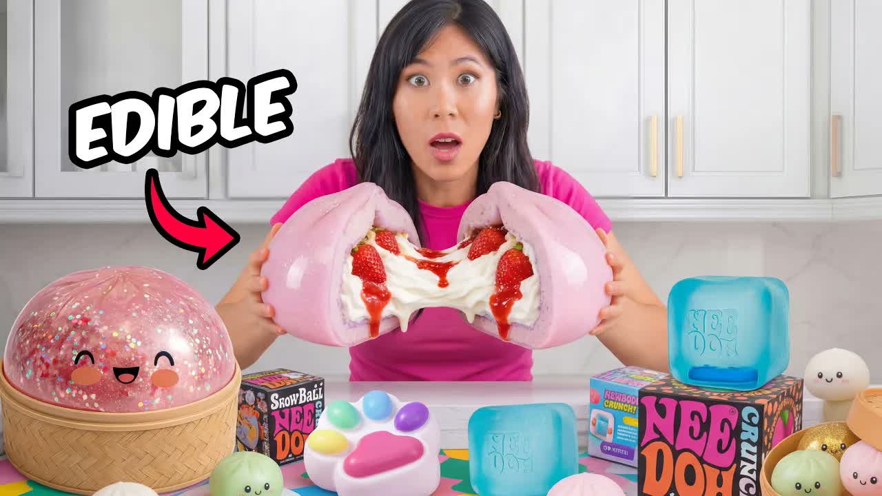 Sold out everywhere: Making edible versions of the viral squishies ...