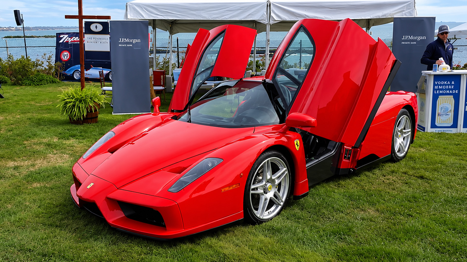 This high mileage Ferrari Enzo still turns heads