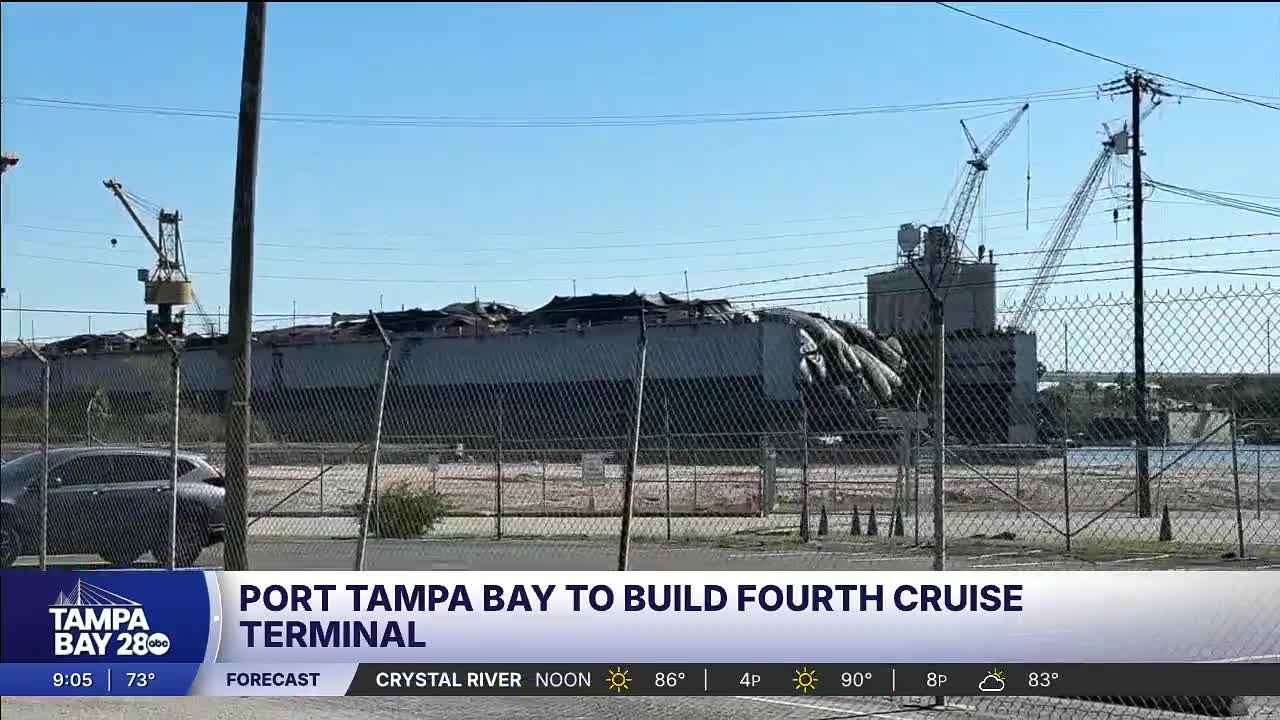 Port of Tampa Bay plans to build 4th cruise terminal to meet demand