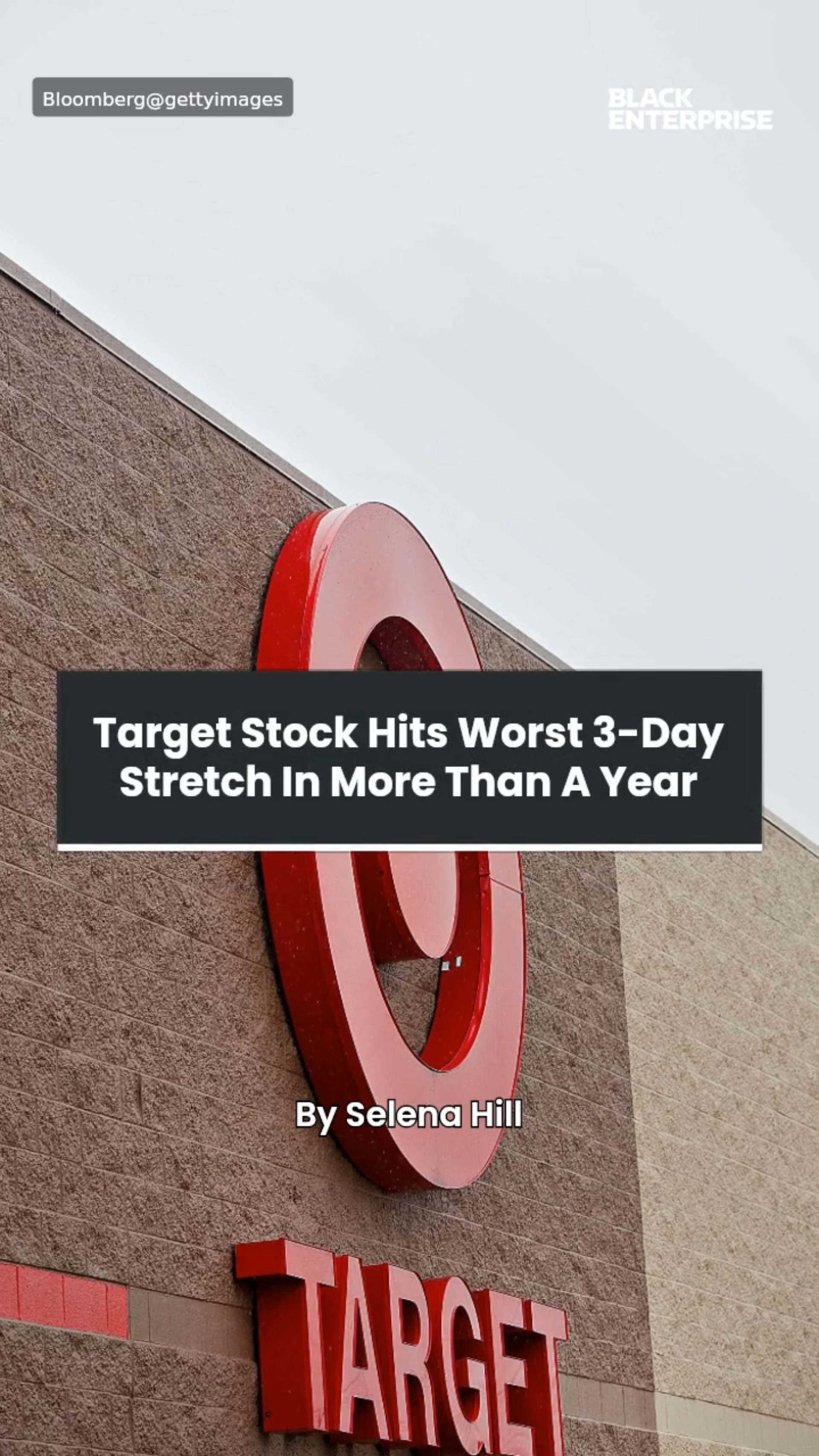 Target stock hits worst 3-day stretch in more than a year