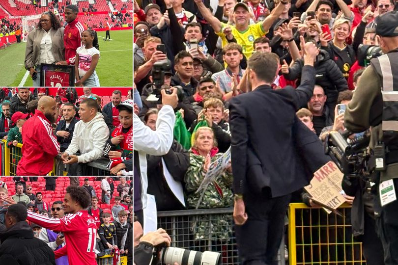 Inside Man United's end-of-season farewell - Classy gift, Casemiro's ...