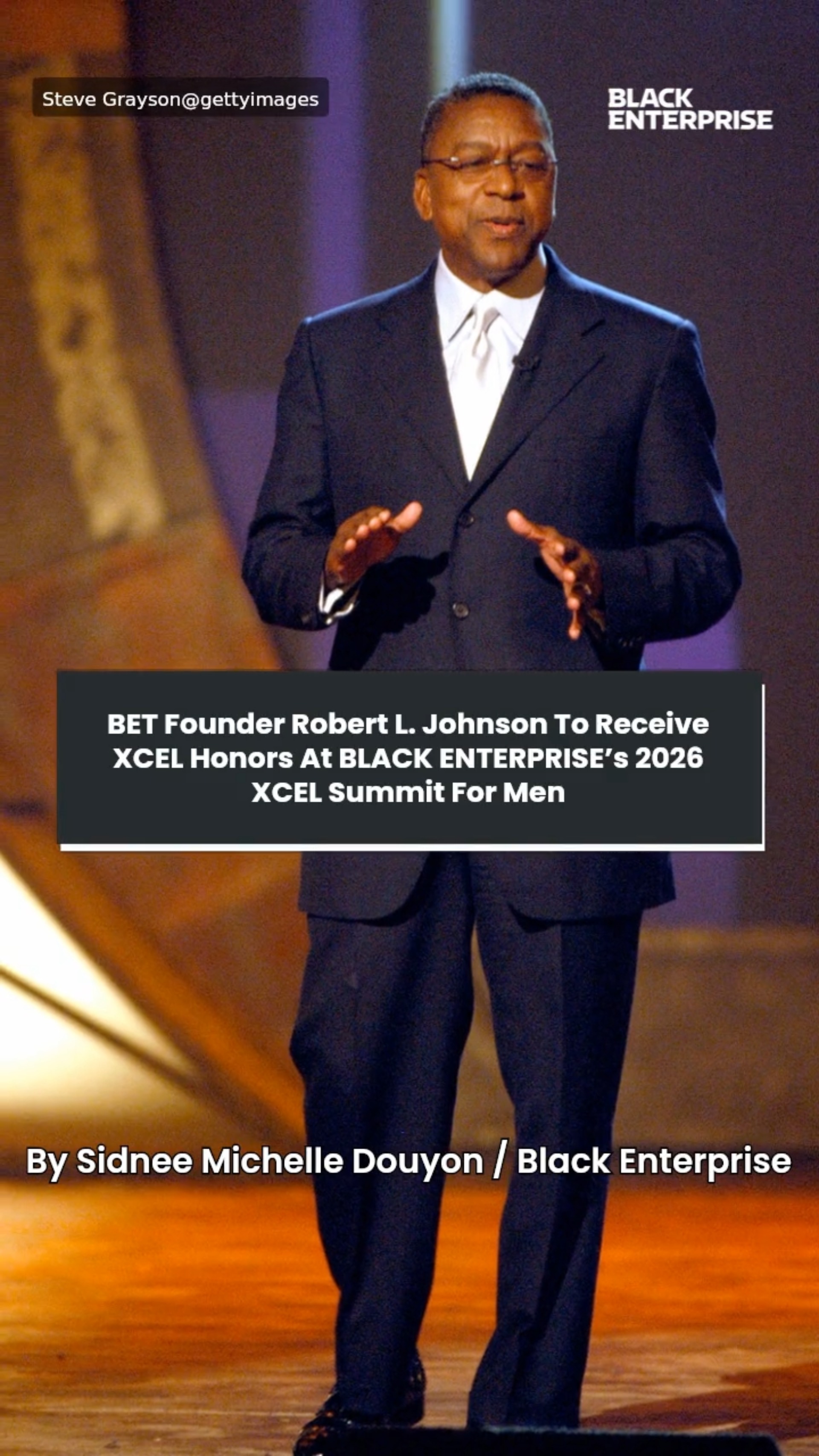 BET founder Robert L Johnson to receive XCEL honors at Black Enterprise ...