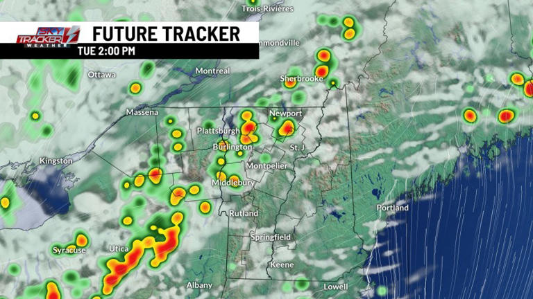 Active Tuesday: Few strong to severe storms likely