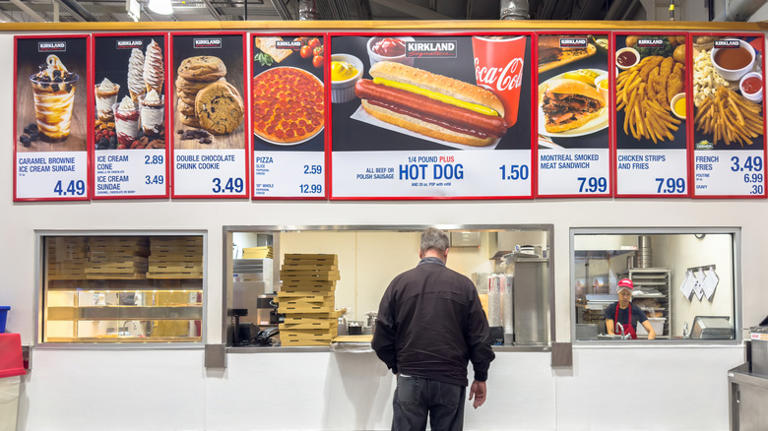 The busiest days to get pizza at the Costco food court, according to ...