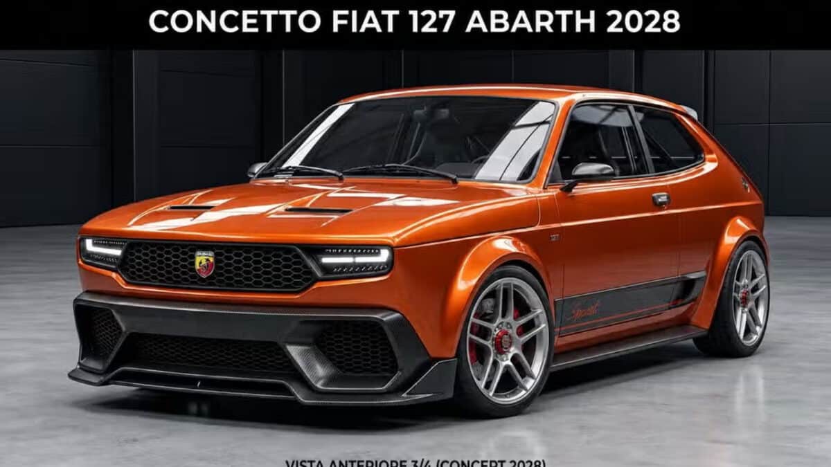 Nuova Fiat 127 Abarth, l'idea per far rivivere una leggenda