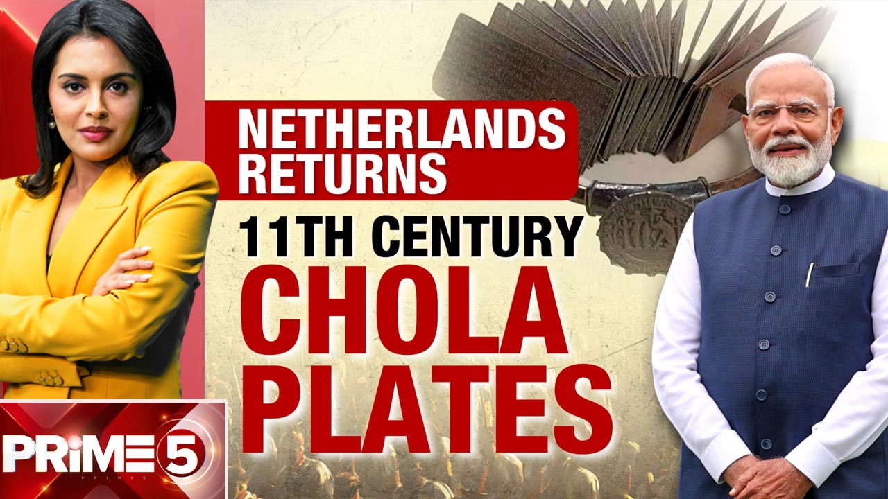 Chola glory returns: Netherlands hands back 11th-century copper plates ...