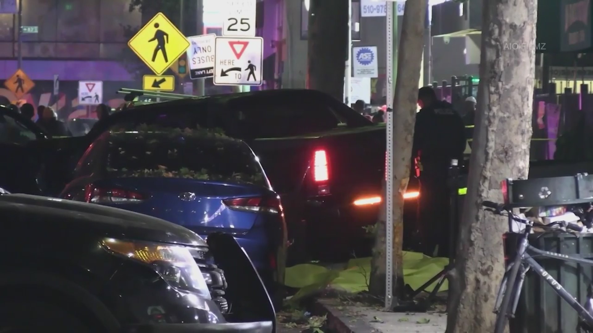 3 dead after teen driver plows into Oakland crowd