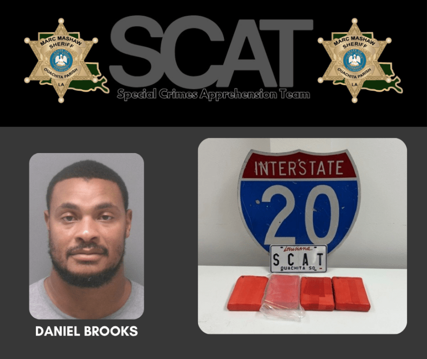 OPSO SCAT seizes 10 pounds of cocaine during Interstate 20 traffic stop