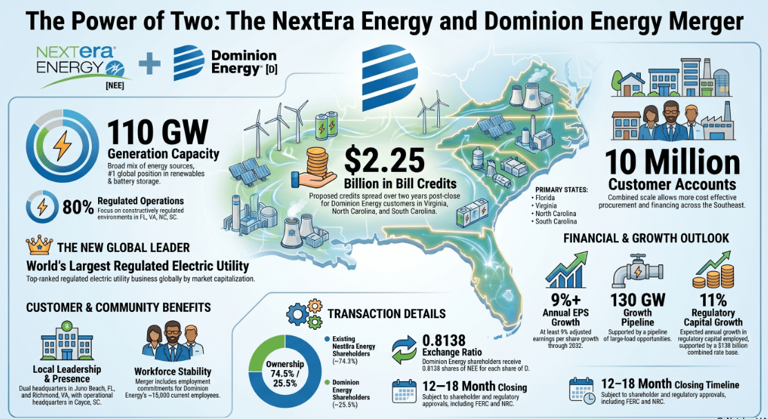 Infographic: Inside the $67B NextEra-Dominion merger powering AI data ...