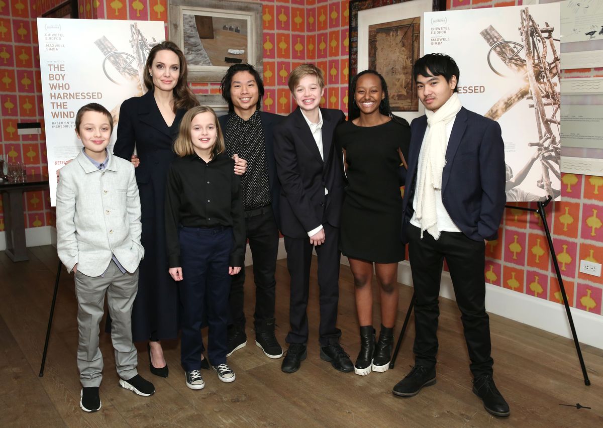 Brad Pitt absent as Angelina Jolie and children celebrate Zahara’s ...