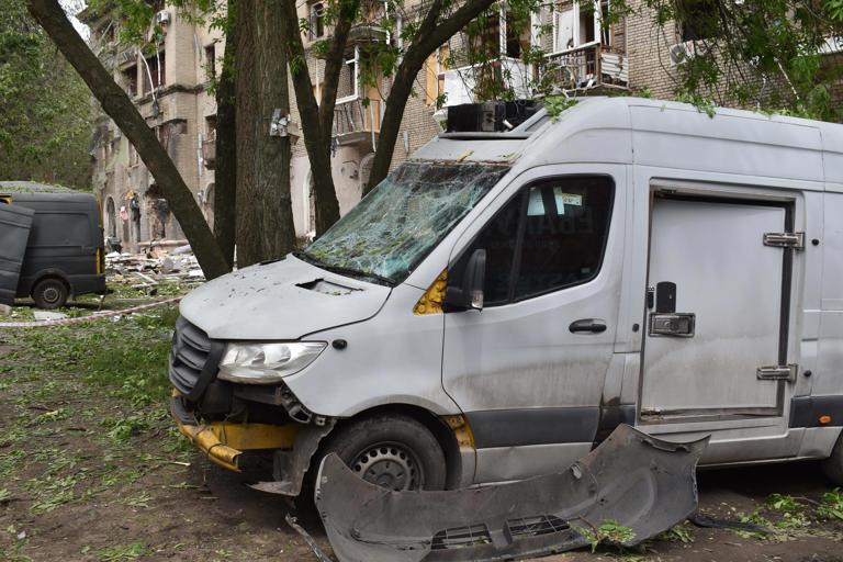'Thank God I'm alive:' A Russian attack tore open this Ukrainian ...