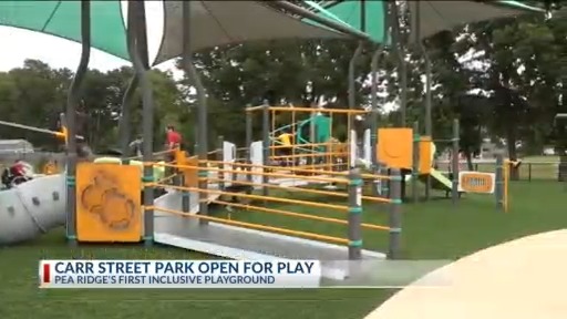 Pea Ridge's first inclusive playground open for play