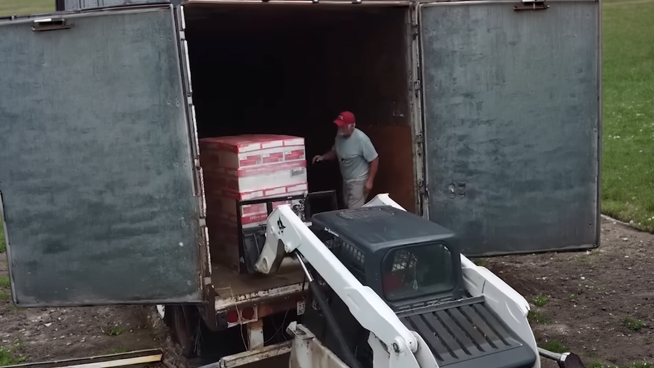 Discovering a hidden semi trailer find