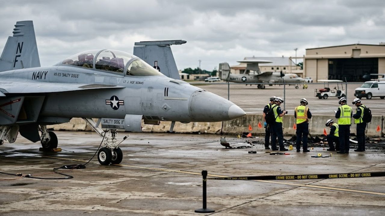 Two Navy aircraft collide in mid-air at Idaho air show