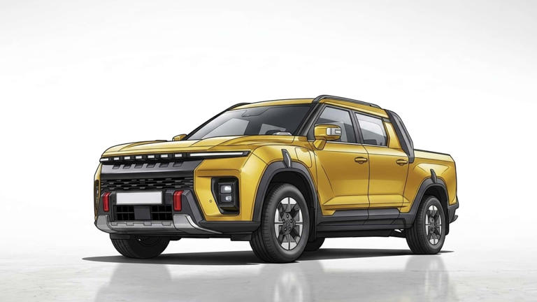 KGM Torres EVT, el pick-up eléctrico gana un premio de diseño