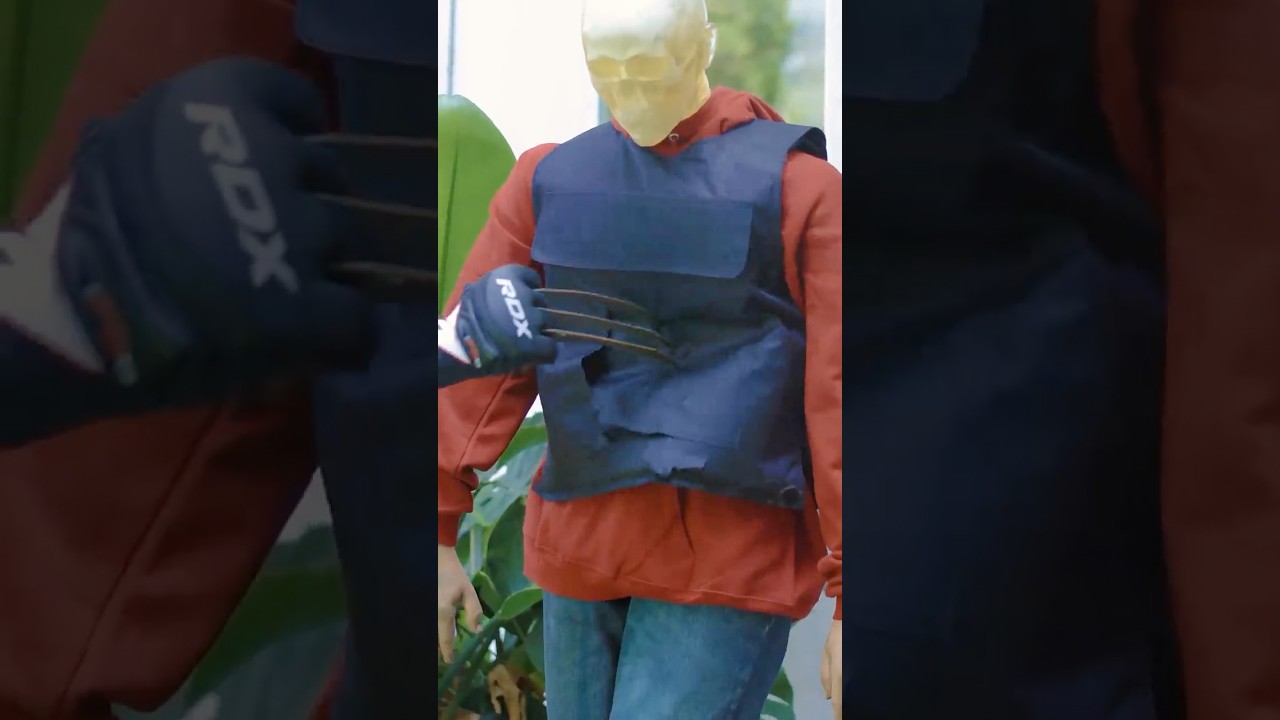 Testing extreme impact resistance against bladed force