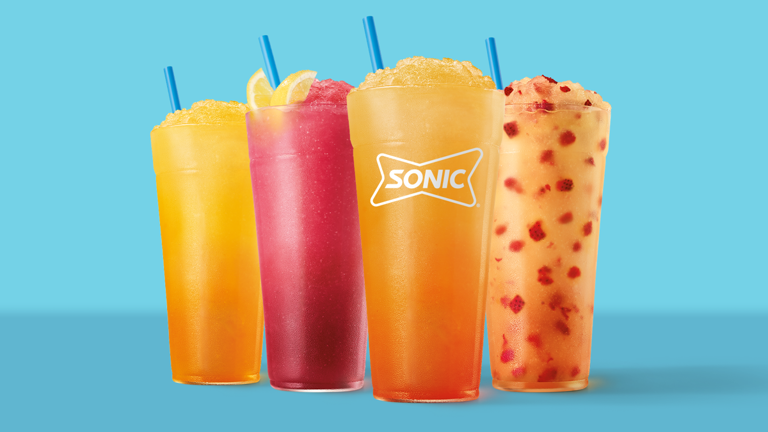 Sonic launches new frozen refreshers and watermelon peach flavor for summer