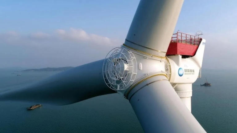 China activó la turbina eólica marina más grande del mundo: es tan ...