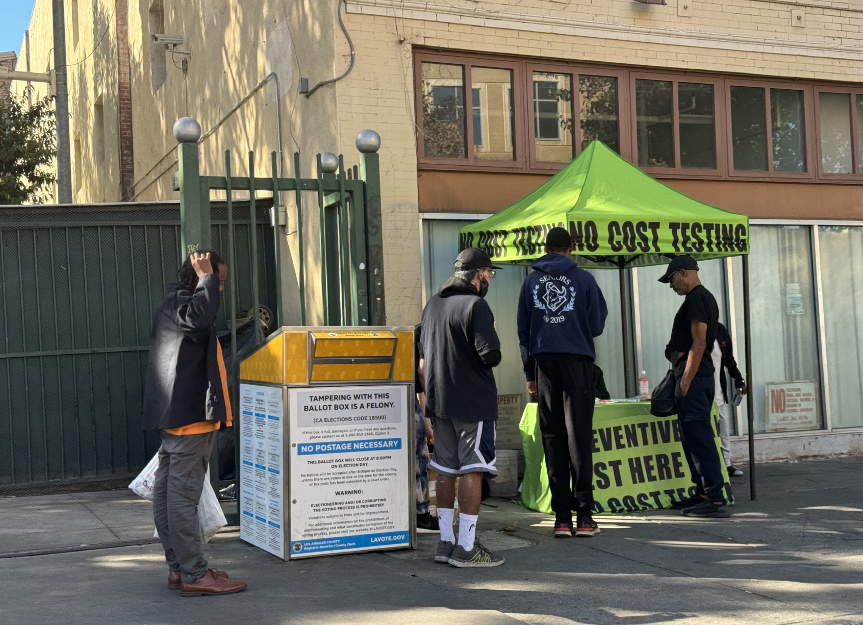 Some Skid Row residents were paid for voter registrations, federal ...