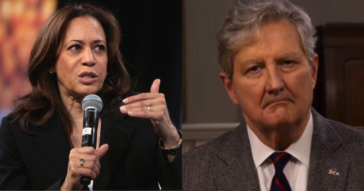 “She’s a woke-topus”: John N Kennedy lashes out at Kamala Harris in an ...